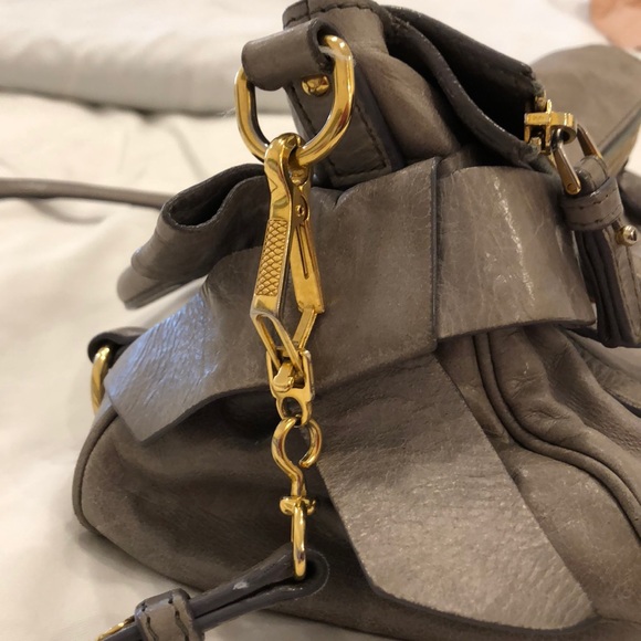 Miu Miu | Bags | Miu Miu Prada Vitello Lux Mini Bow Satchel | Poshmark